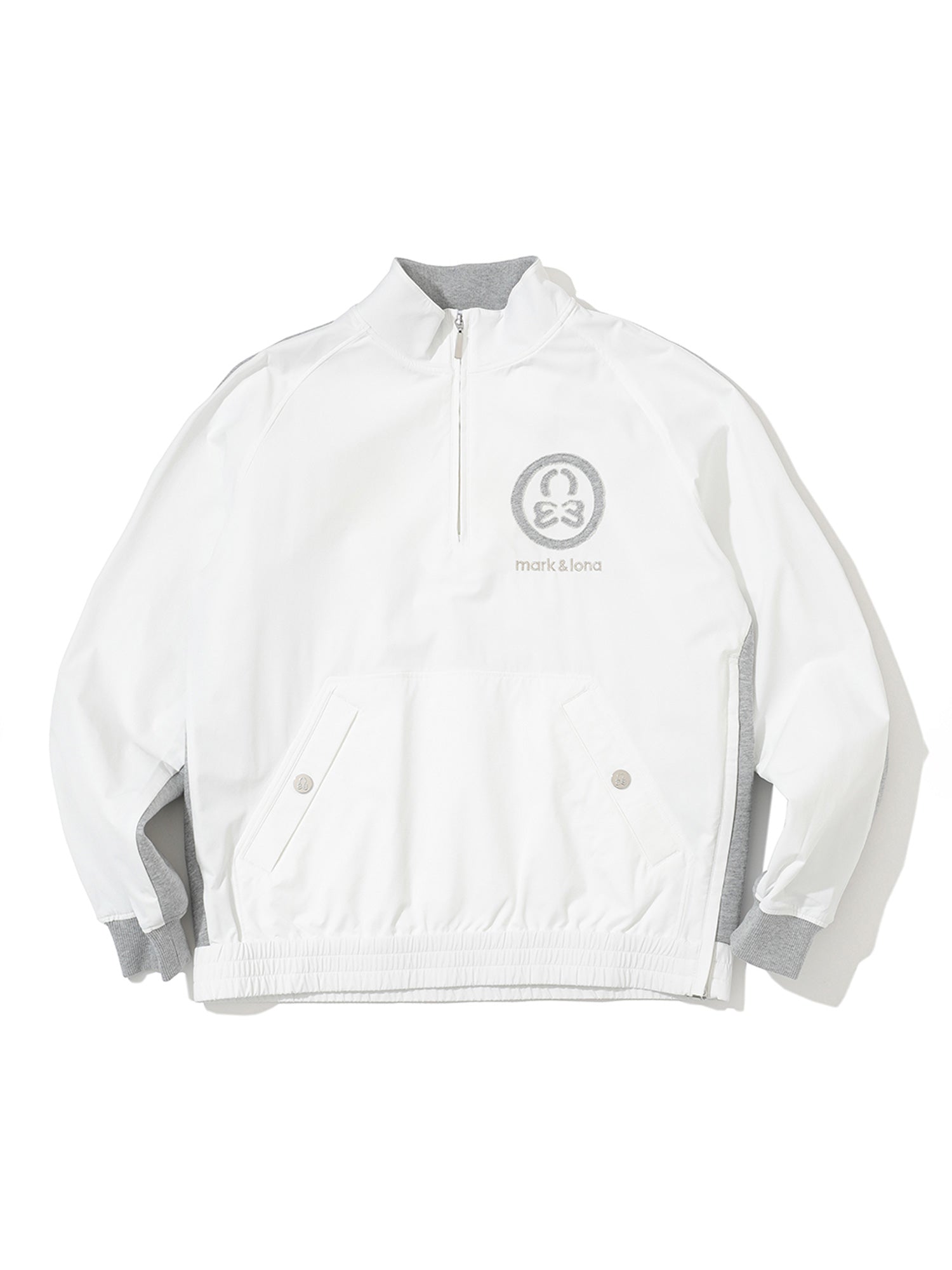 M GN PEACE MARK SWEAT HALF-ZIP LS1IC01M – MARK & LONA ONLINE STORE KOREA